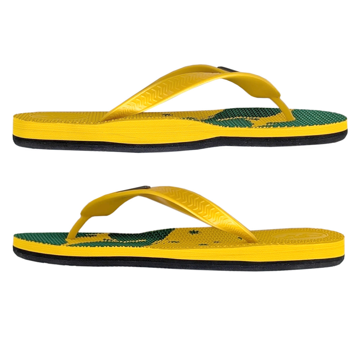 Aussie Print Thongs + Additional Wide Straps – Boomerangz Footwear