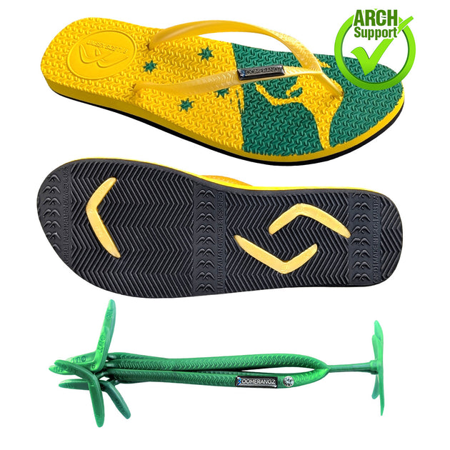 Slim Aussie & Tribal Thongs – Tagged "Aussie Print"– Boomerangz Footwear