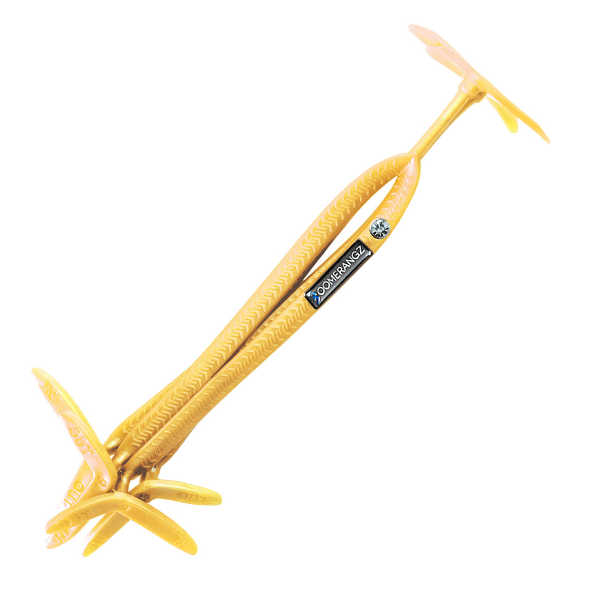 Slim Yellow Diamante' Straps – Boomerangz Footwear